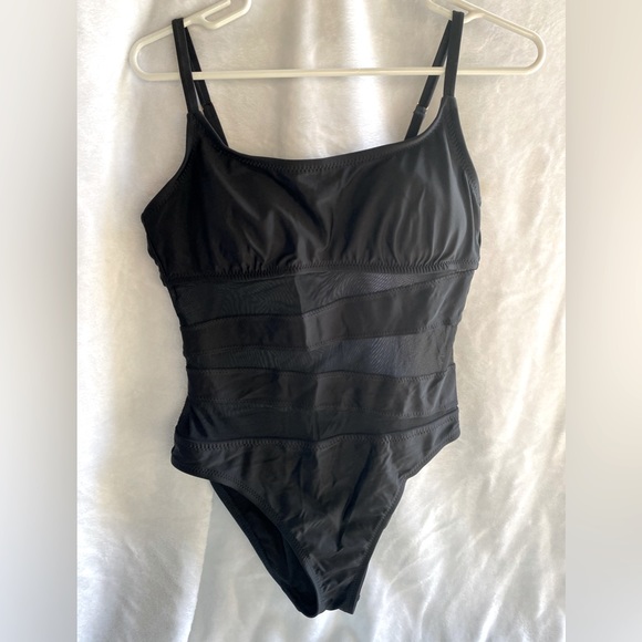 Shade & Shore | Swim | One Piece Swimsuit With Mesh Cutouts | Poshmark